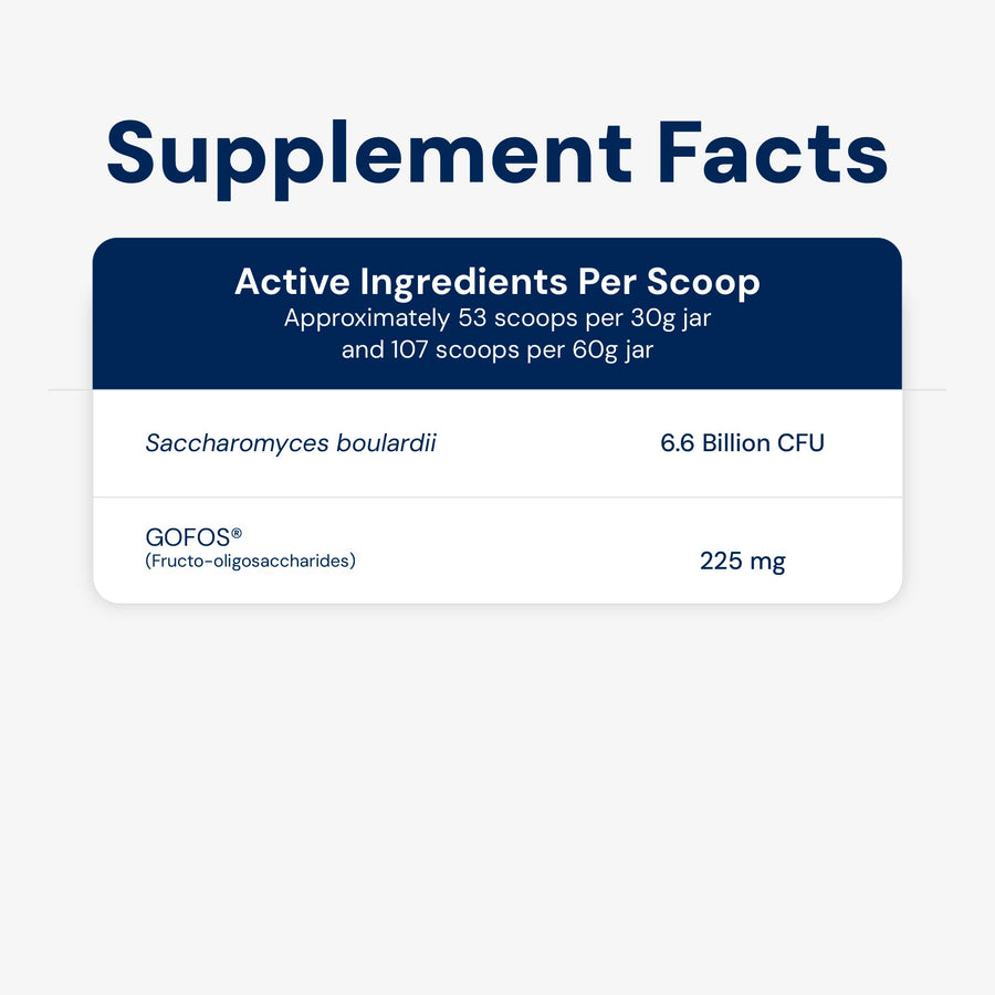 S. boulardii + FOS Powder for Cats and Dogs | AnimalBiome